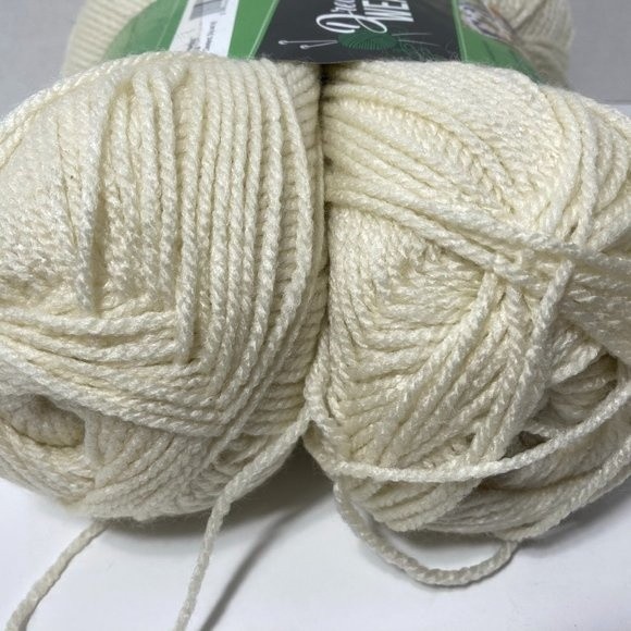 Office | 6 Skeins Of Yarn Off White Worsted | Poshmark